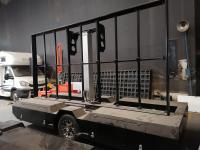 China P6.67 Outdoor Truck LED Display 6500 Nits SMD2727 Hydraulic System Mobile Trailer for sale