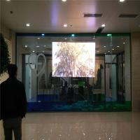 China 6000CD/M² SMD1921 7mm Pixel Transparent LED Billboard for sale