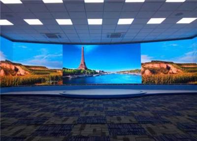 China IP40 800 nits P1.25 Rental Curved LED Display For Stage for sale