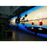 China IP40 800 nits P1.25 Rental Curved LED Display For Stage for sale