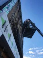 China Waterproof SMD3535 Fixed LED Video Screen For Building Roof for sale