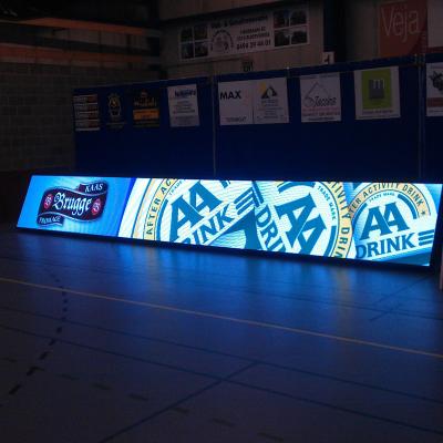 China IP40 Sports Perimeter LED Display 6500cd/sqm Outdoor ETL FIFA Stadium Standard for sale