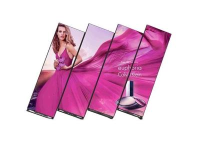 China Ultralight 28kg WiFi 4G USB Indoor LED Poster Display 33mm Thin for Mall Advertising for sale
