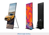China Ultralight 28kg WiFi 4G USB Indoor LED Poster Display 33mm Thin for Mall Advertising for sale