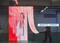 China Super Lightweight P6 / P7.8 / P10 Flexible Led Display 360 Degree Foldable Modules For Stage Events for sale