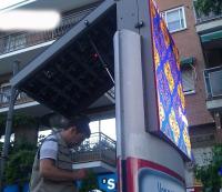 China Front serviceDouble sides P5 outdoor display with Nationstar leds for sale