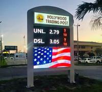 China Double Sides P8 Outdoor Fixed LED Display With Nationstar Leds for sale