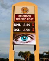 China Double Sides P8 Outdoor Fixed LED Display With Nationstar Leds for sale