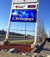 China Double Sides P8 Outdoor Fixed LED Display With Nationstar Leds for sale
