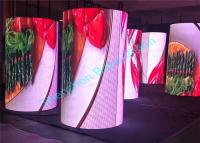 China P3 P4 Flexible LED Display Soft Rubber Module Bendable Any Angle 240x120mm 8.2kg for sale