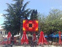 China P8 Outdoor LED Billboard 6000 Nits 960x960mm Panel High Brightness Display for sale