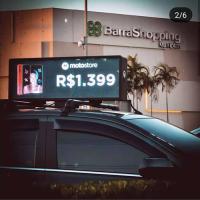 China P3 SMD2727 5000nits Taxi Top LED Screen with 3G 4G Communication for sale