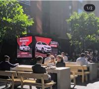 China 6000nits 360W/M2 P8 Mobile Led Screen Trailer Three Sides for sale