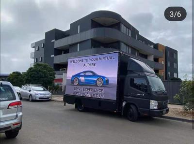 China IP65 P5 Outdoor Truck LED Billboard 36W/m2 40000pixels/m2 for sale