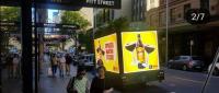 China P5 Outdoor LED Truck Display 6500nits 36W/m2 Moving Billboard for Advertising for sale