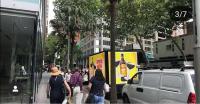 China P5 5500 Nits 36W/m2 SMD2727 Mobile Advertising LED Trailer for Outdoor Use for sale