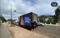 China P6.67 Truck Mobile Advertising Display LED Trailer 6500 Nits IP65 Waterproof for sale