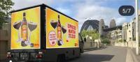 China Outdoor P4 SMD2727 5500 Nits Mobile LED Screen for Truck Advertising Display for sale