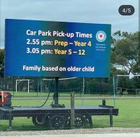 China P10 6500 Nits Mobile LED Sign Trailer 10000 Pixels per M2 SMD2727 Outdoor Advertising Truck for sale