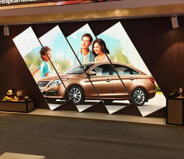 China Easy Control Digital LED Poster Screen P2.5 For Indoor Store Advertising for sale