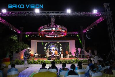 China 65536pixels/m2 P3.91 Stage Rental LED Display For Concert for sale
