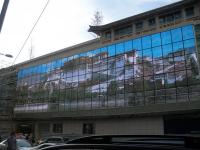 China P3.9 5500 Nits Transparent LED Video Display 100x50cm Panel High Brightness for sale