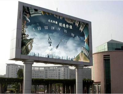 China P10mm Outdoor Full Color Fixed LED Display 6500 Nits Billboard for sale