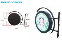 China Outdoor Round Logo LED Display 4G WiFi USB Control 4.68mm Pitch IP65 High Brightness for sale