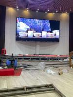 China P4 P5 Indoor Fixed LED Screen Wall Front Access With Steel Cabinet for sale