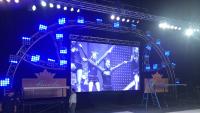 China P3.91 Outdoor Waterproof Rental LED Display Screen 500x500mm 9kg Stage Show for sale