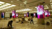 China Indoor P2 P3 P4 Flexible LED Display Fixed Soft Flexible LED Screen for sale