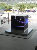 China P2.5 Outdoor Cube LED Screen Advertising Display Waterproof LED Module Moving Sign for sale