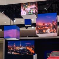 China P2.5 Outdoor Cube LED Screen Advertising Display Waterproof LED Module Moving Sign for sale