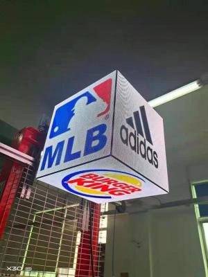China P2.5 Outdoor Cube LED Screen Advertising Display Waterproof LED Module Moving Sign for sale