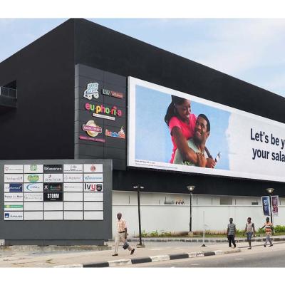 China 6.67mm Outdoor Fixed LED Display Full Color Billboard 5500nits IP65 for Commercial Advertising for sale