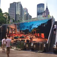 China 6500nits Outdoor Fixed LED Billboard 360W Steel Aluminum Front Rear Access for sale
