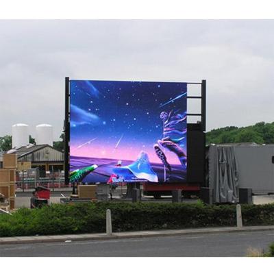 China High Brightness Fixed Install Advertising LED Display Outdoor Full Color LED Screen for sale