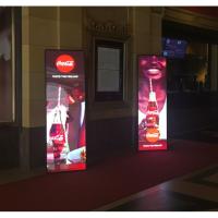 China P2.5 Indoor LED Poster Panel 28kg Ultra Slim Aluminum Display 640x1920mm for sale