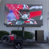 China High Brightness 6000nits P5 Mobile Led Screen Rental For Moving Ads for sale