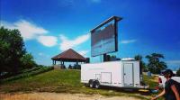 China 6000 Nits P6 Outdoor LED Trailer Truck Display with Solar Panel 1280x960mm for sale