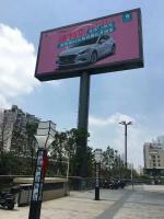 China P10 Outdoor Fixed LED Display Energy Saving Cool Low Temperature Waterproof for sale