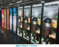 China P2.5 Movable Easy Carry Indoor LED Poster Display Screen LED Placard Menu for sale