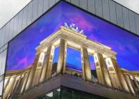 China Waterproof Outdoor Fixed LED Display 5000nits Curved 5mm Pitch for sale