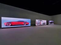 China Front access P2.6 50x50cm led video panel display in Los Angeles for sale