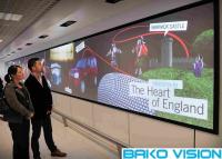 China Full Color Interior Fixed Install Wall Mounted LED Display Screen For Advertising for sale