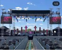 China P3.91 Indoor LED Video Wall Panel 50x50cm Lightweight 8kg for Church Events for sale