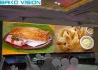 China Indoor Wall Mounted Fixed Install LED Display Screen for Restaurant Advertising for sale
