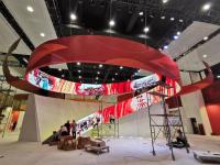 China P2.5mm Soft Flexible LED Screen Full Color Super Slim And Lightweitht for sale