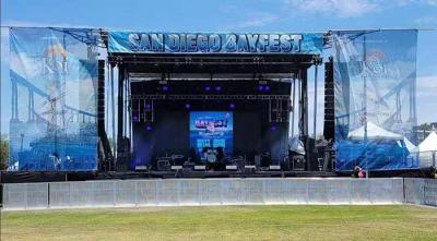 China Outdoor Rental LED Display Front IP40 Rear IP21 500x500mm 6000 Nits for Stage Events for sale