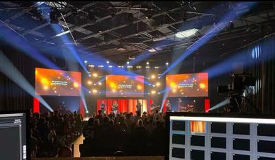 China Light Weight IP40 P3.91 Stage Rental LED Display 500x500mm 8kg Nationstar LEDs for sale